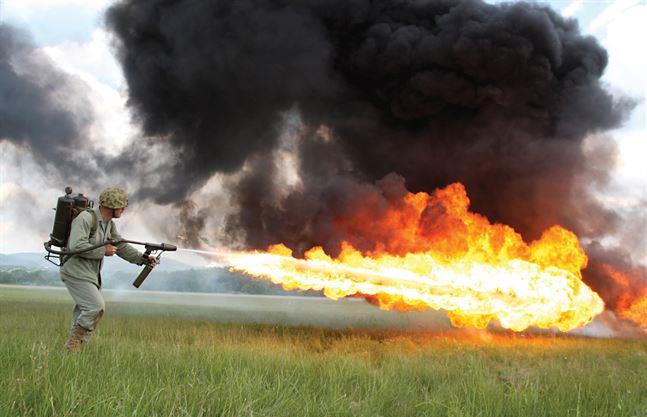 Flamethrower Decontamination - HDIAC