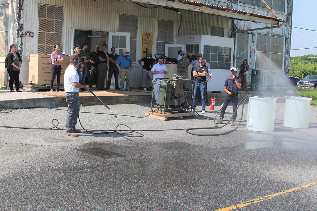 Experts Explore Potential Upgrades to Fielded Decon System - HDIAC