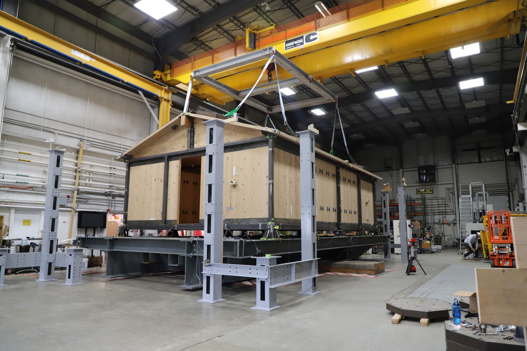 Successful ERDC Seismic Test Advances Readiness of Mass Timber Shelter ...